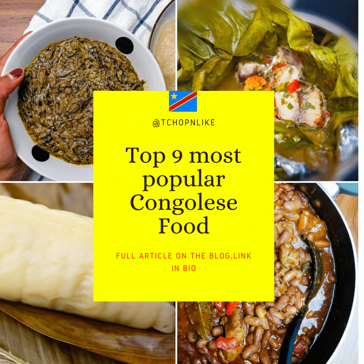 Top 09 plats congolais les plus populaires | Kelianfood