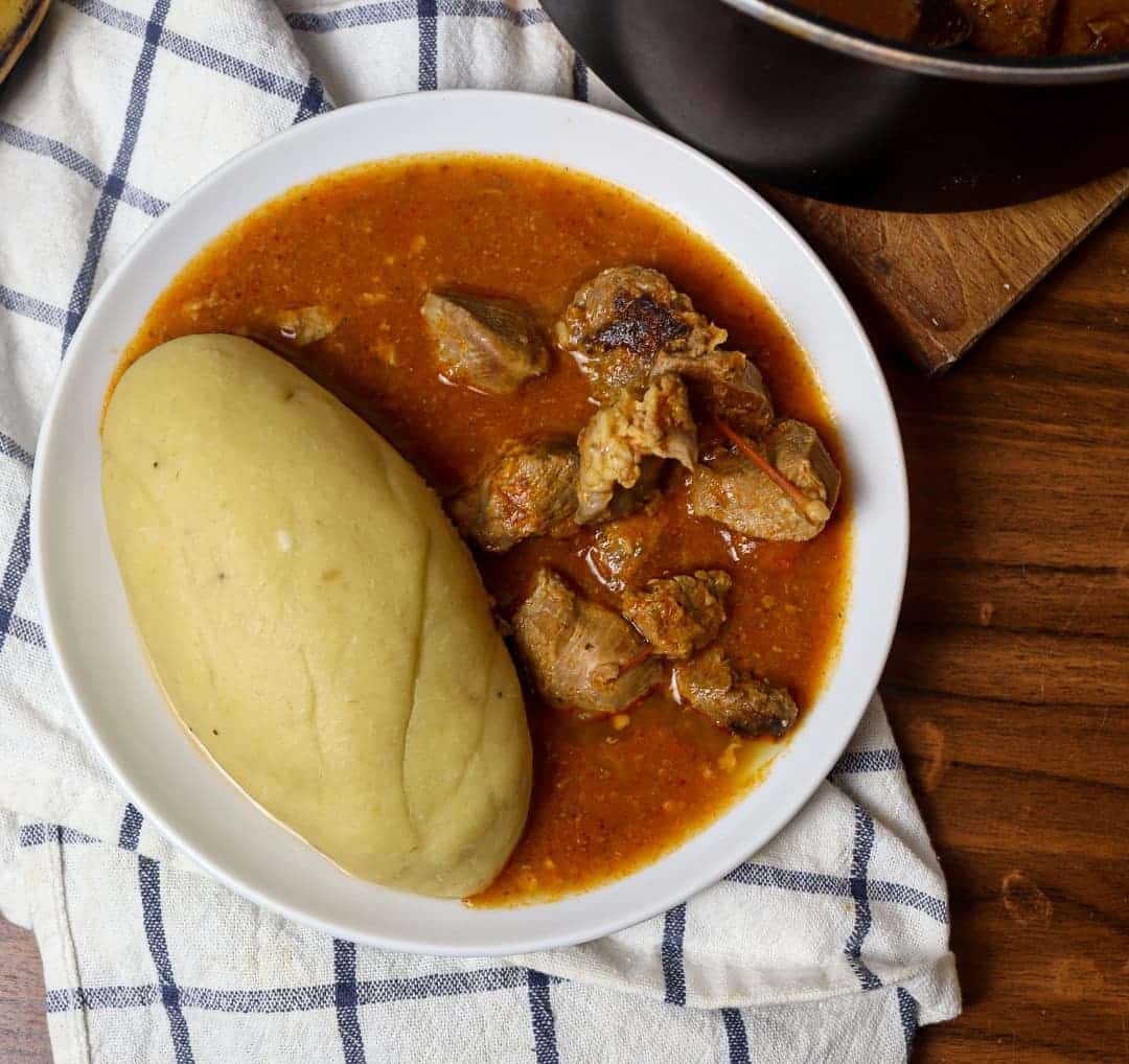 Fresh Cassava+ Plantain Fufu | Foutou Banane mixeur | Kelianfood