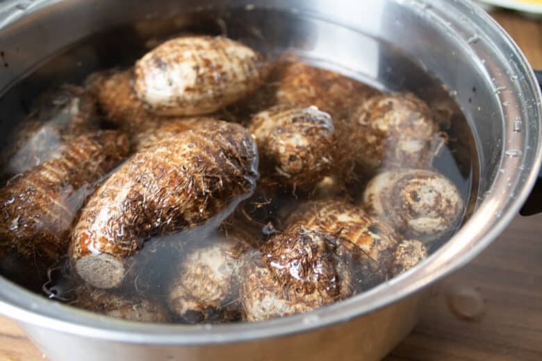 recette Taro Cameroun | taro sauce jaune | Kelianfood