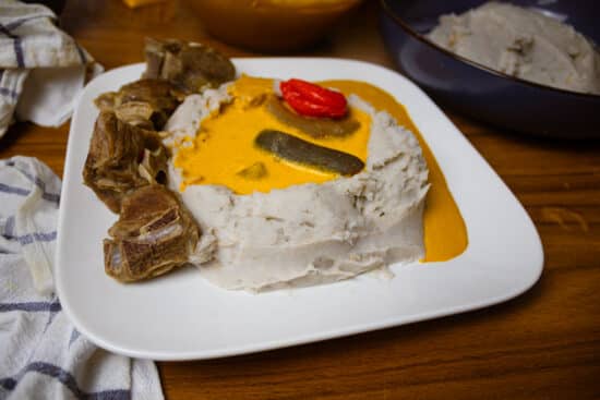 recette Taro Cameroun | taro sauce jaune | Kelianfood