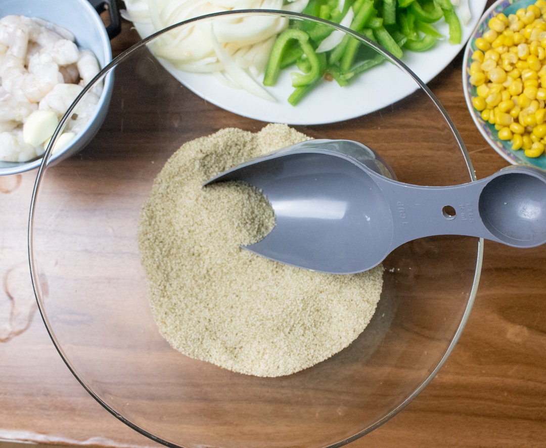 Fonio Sauté / Stir fried Fonio | Easy recipe | Kelianfood