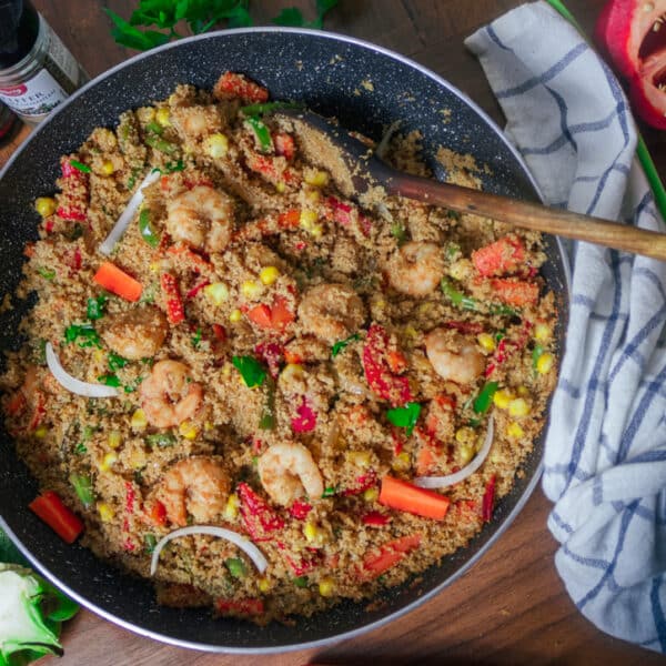 Fonio Sauté / Stir fried Fonio | Easy recipe | Kelianfood