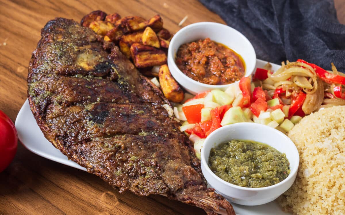 La meilleur Recette ivoirienne Attiéké Poisson | Garba | Kelianfood