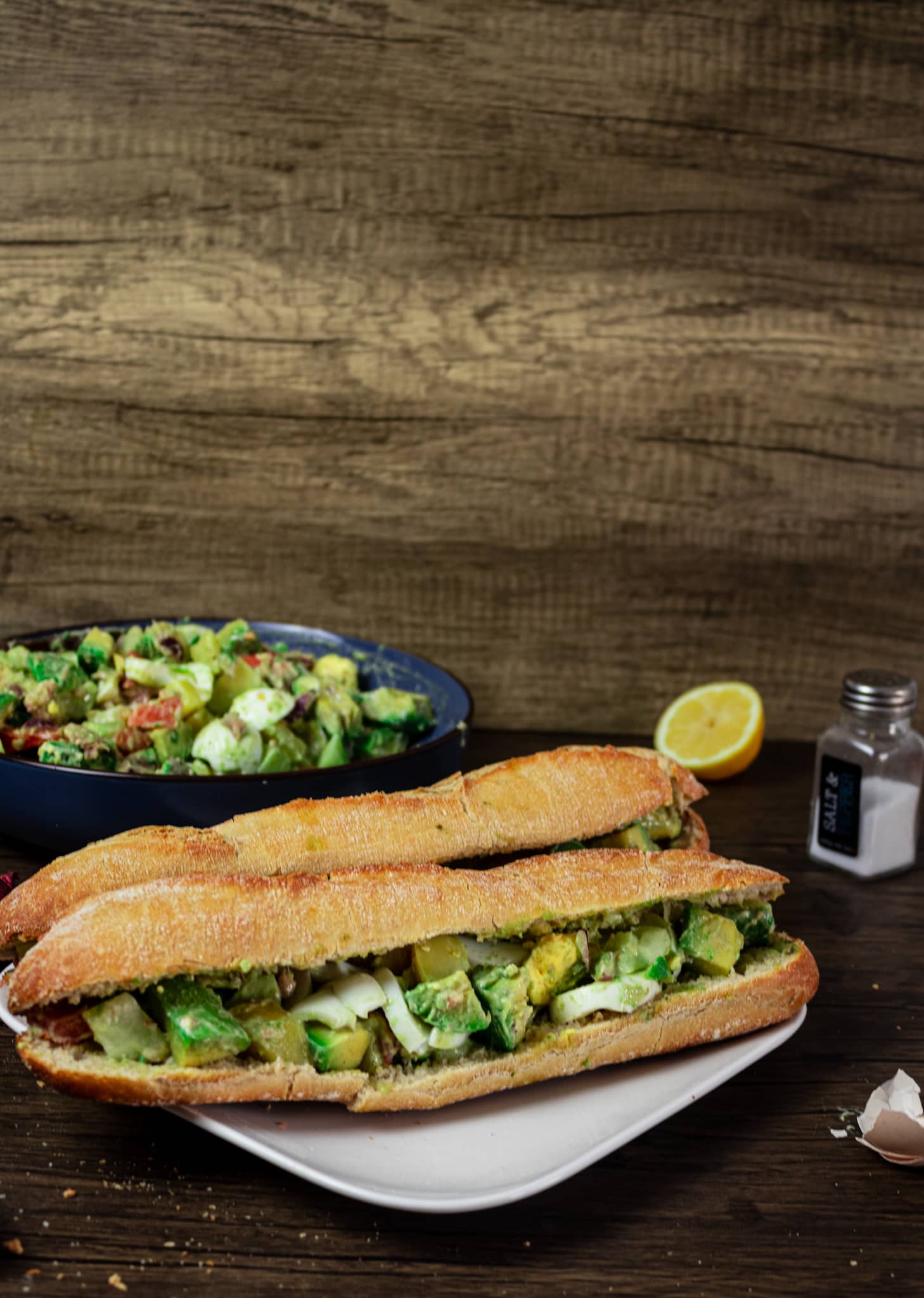 Recette Salade avocat facile œufs, tomate, concombre | Kelianfood