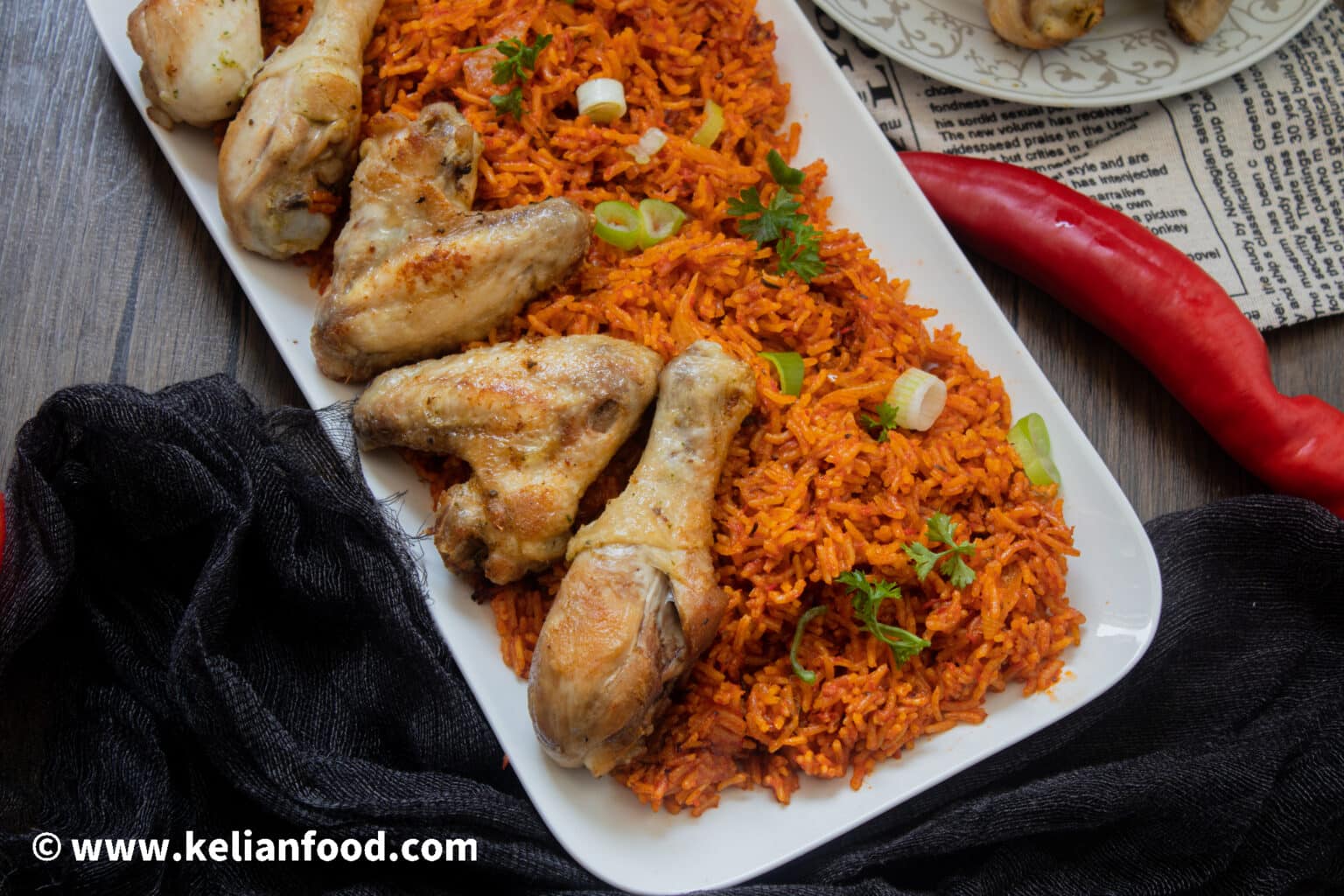 La meilleure recette facile du Riz Jollof | Jollof rice | Kelianfood