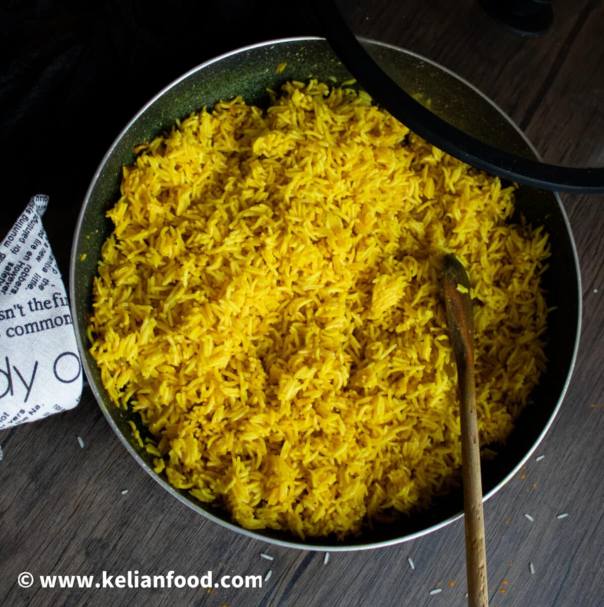 Comment reussir son Riz : recette riz Basmati au curcuma | Kelianfood