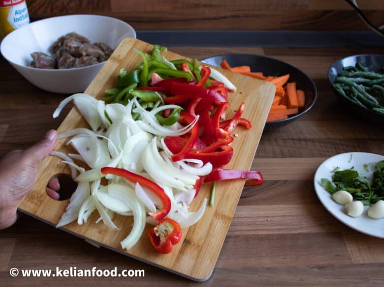 Recette facile Sauté de Dinde | Kelianfood