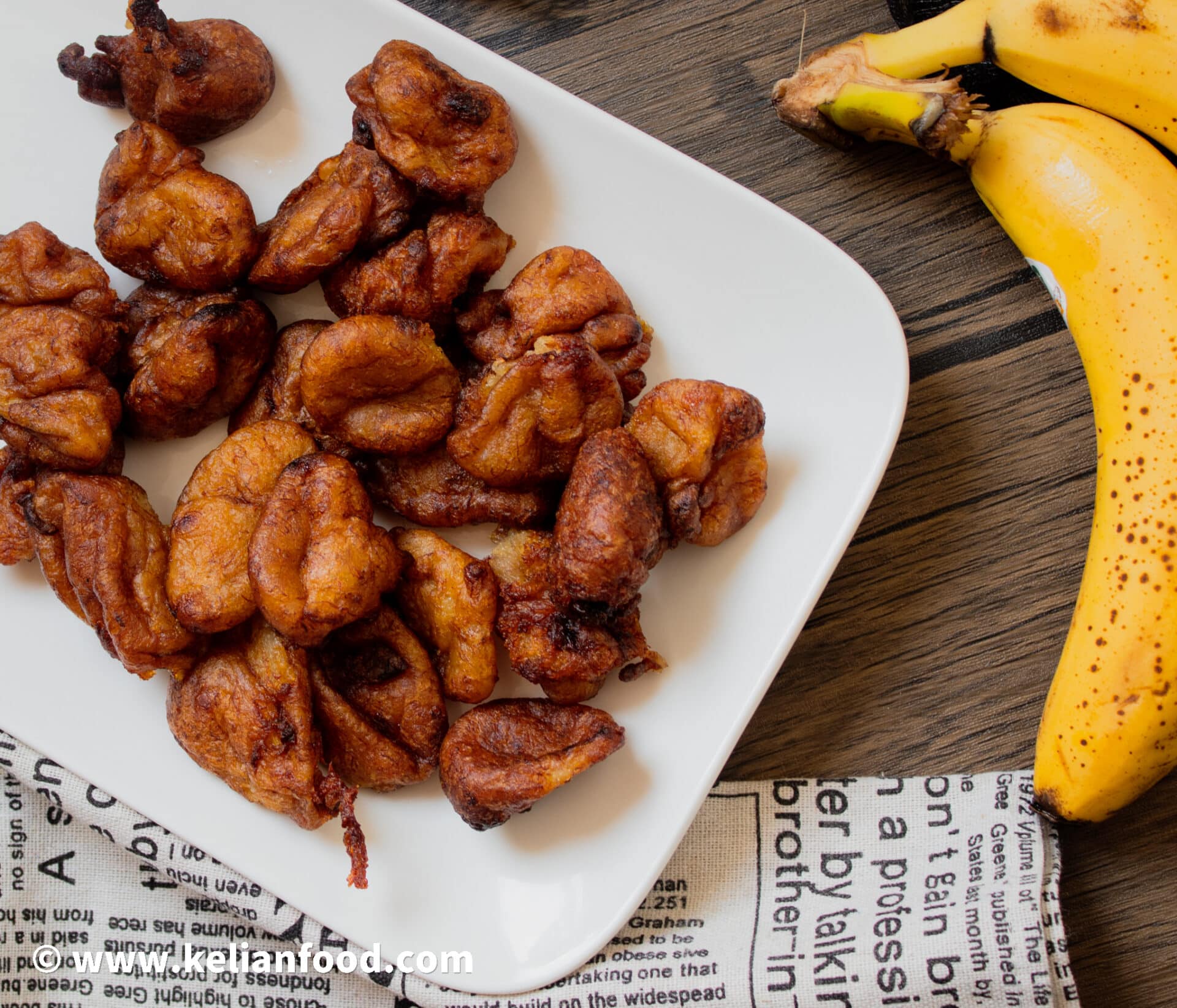 Les Talé Talé, Beignets de Bananes douces Beninoise | Kelianfood