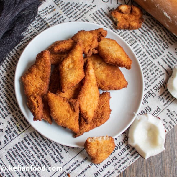 Biscuit à la noix de coco | Coconut poloo du Ghana | Kelianfood