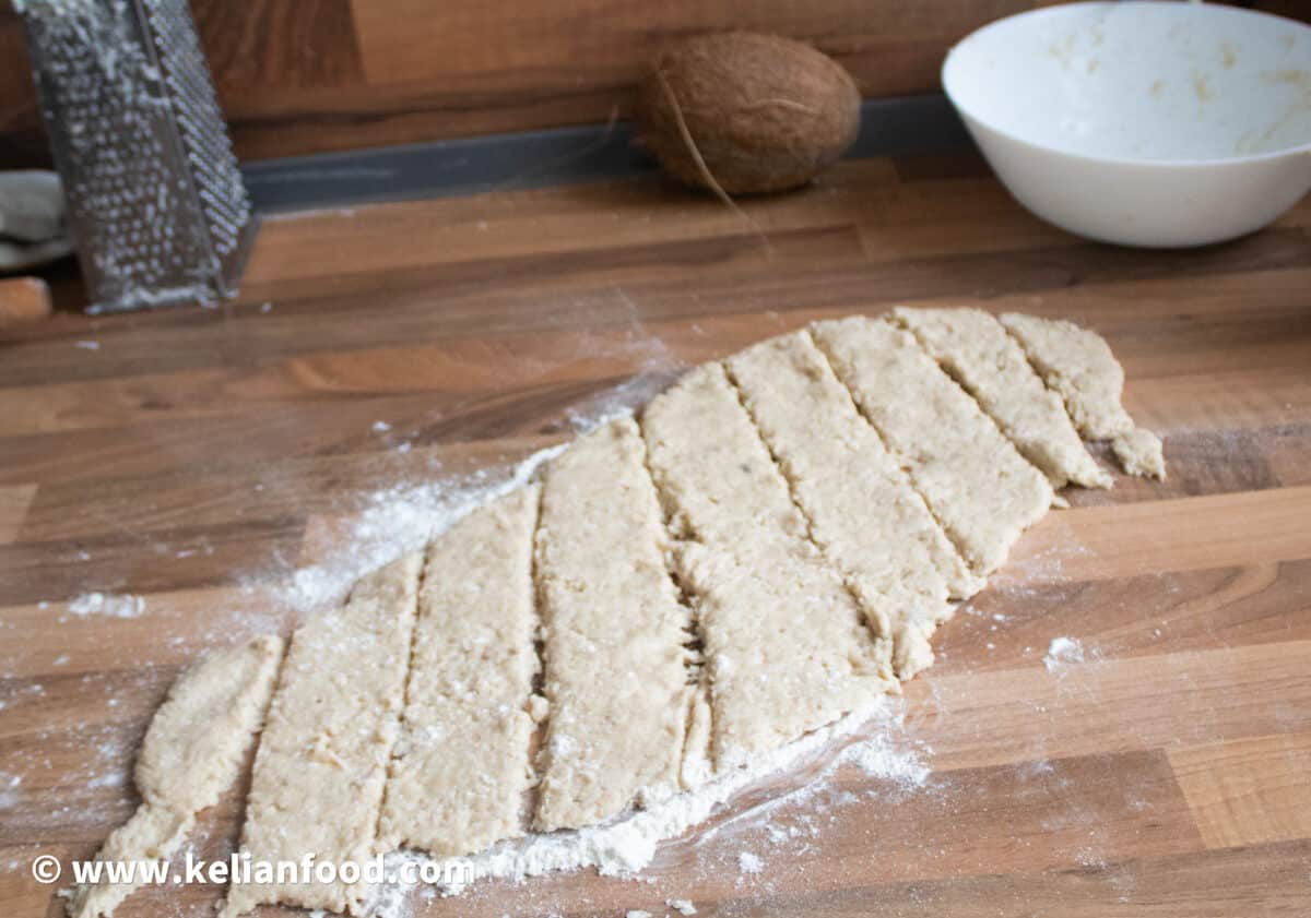Biscuit à la noix de coco | Coconut poloo du Ghana | Kelianfood