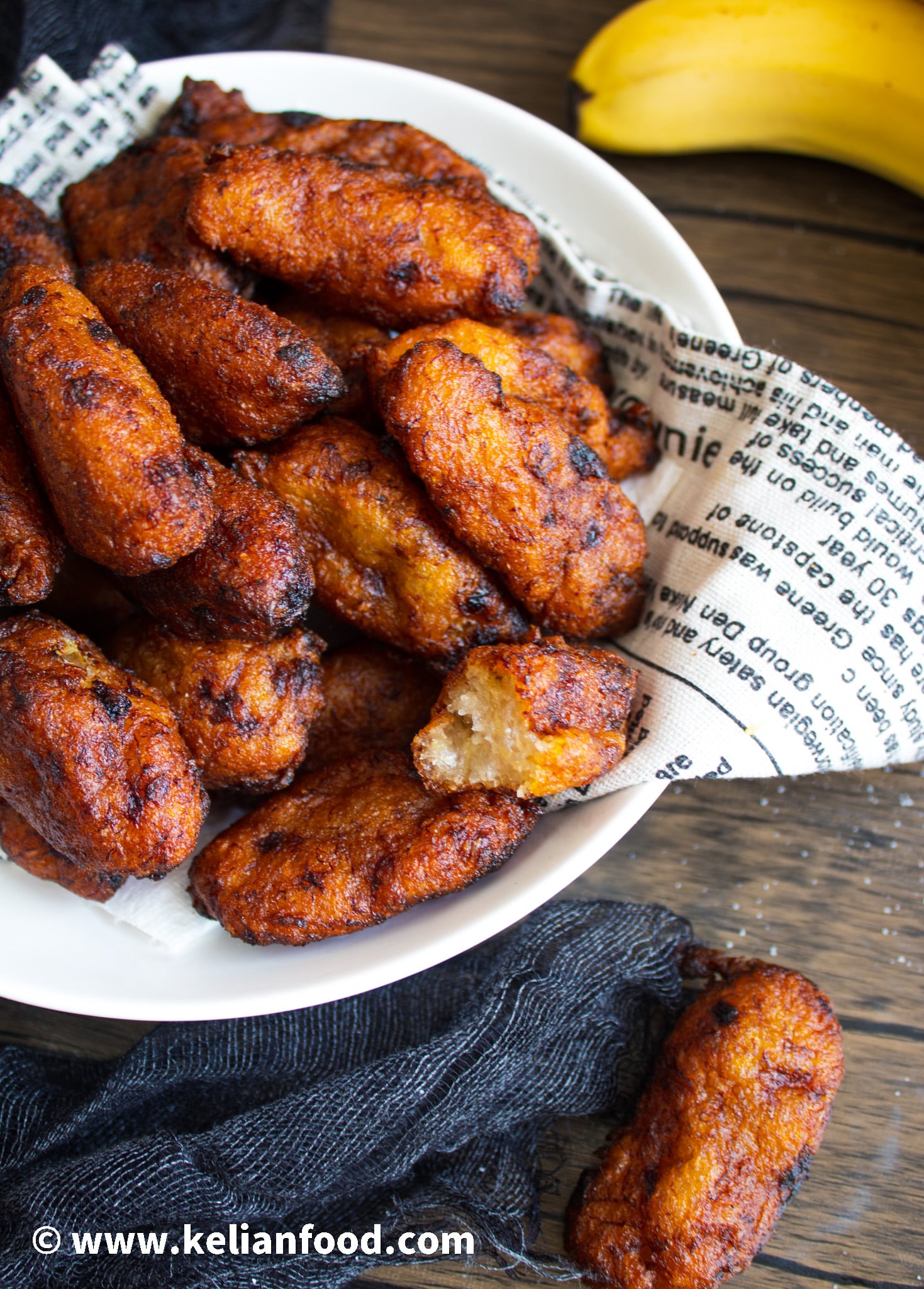 La meilleure recette des beignet manioc avec les bananes! | Kelianfood