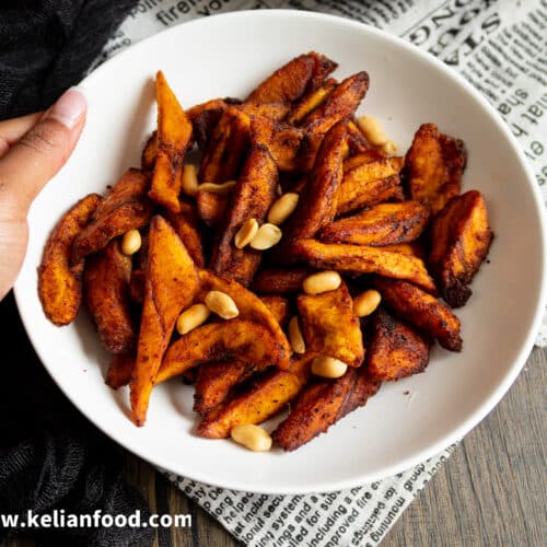 Alloco épicé : Kelewele du Ghana! | Kelianfood