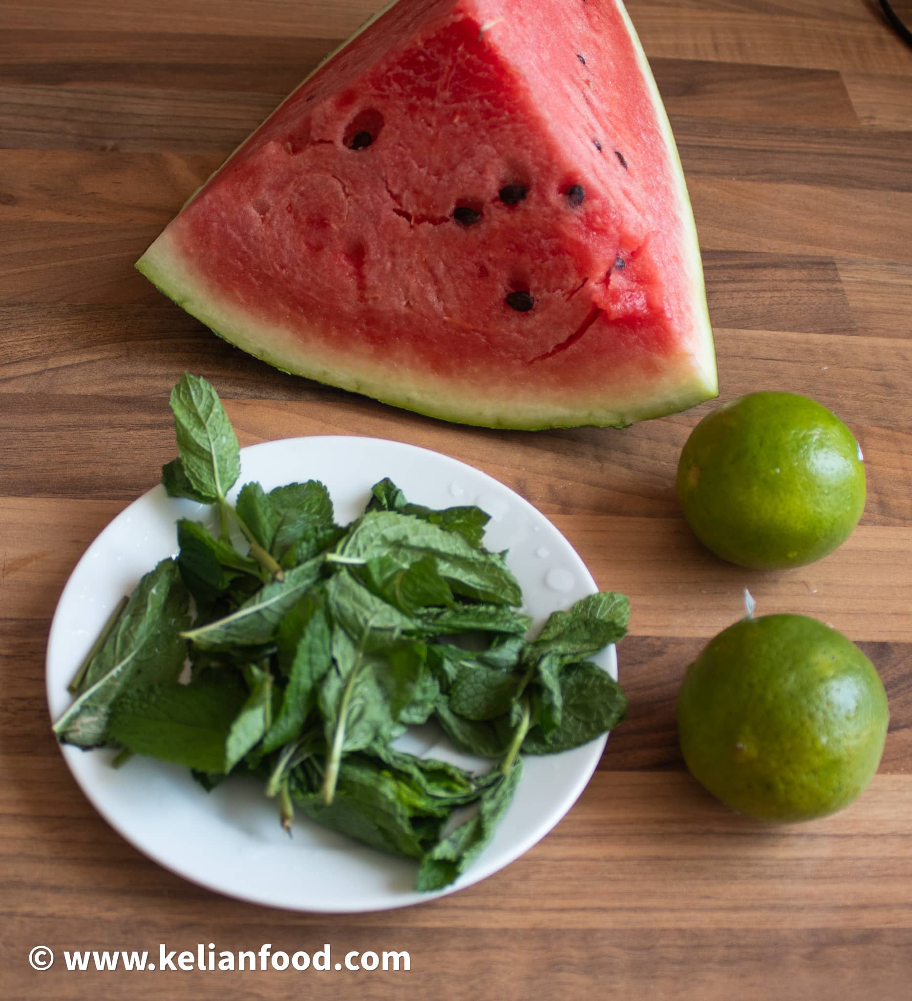 Jus de pasteque facile avec juste 3 ingredients! | Kelianfood