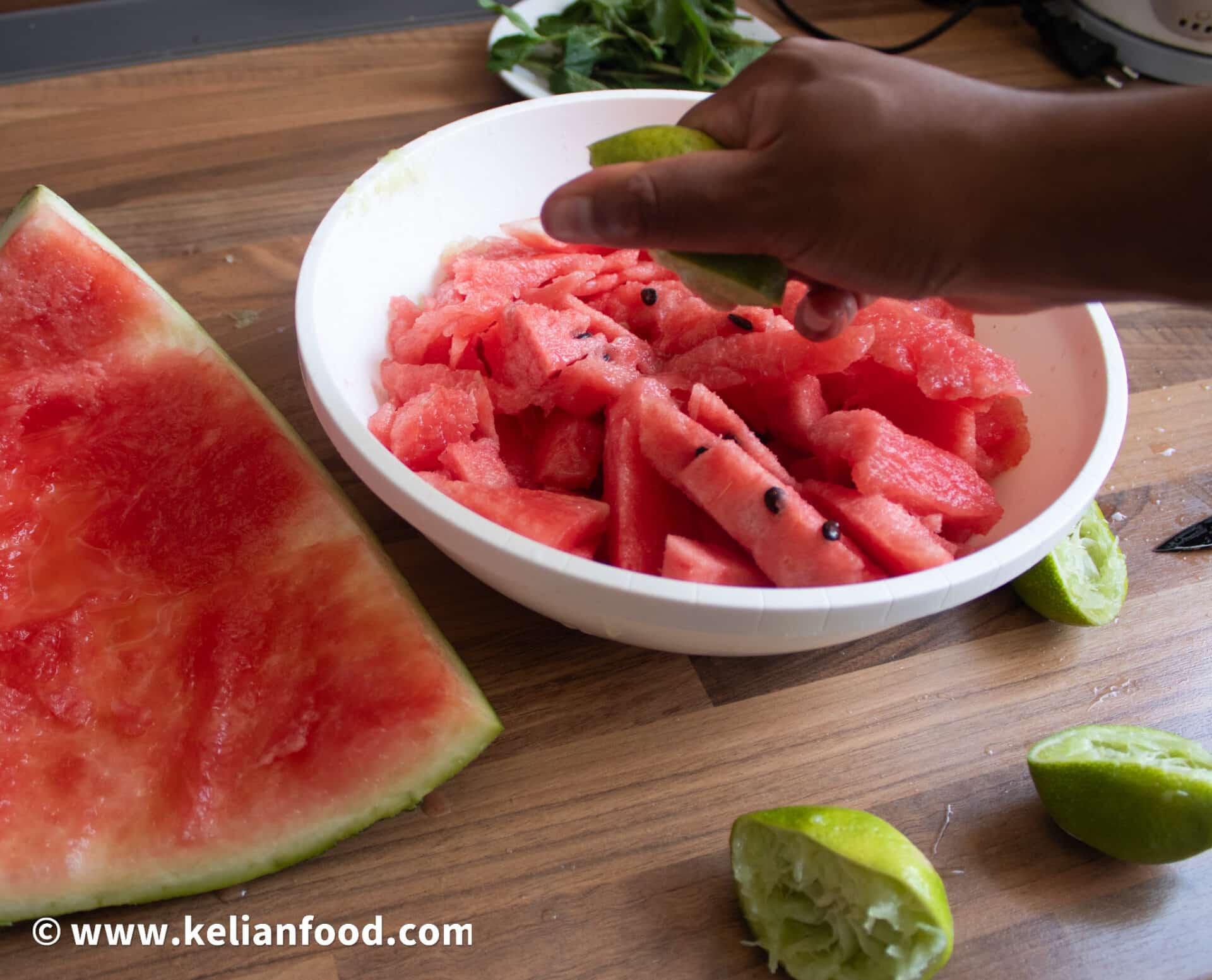 Jus de pasteque facile avec juste 3 ingredients! | Kelianfood