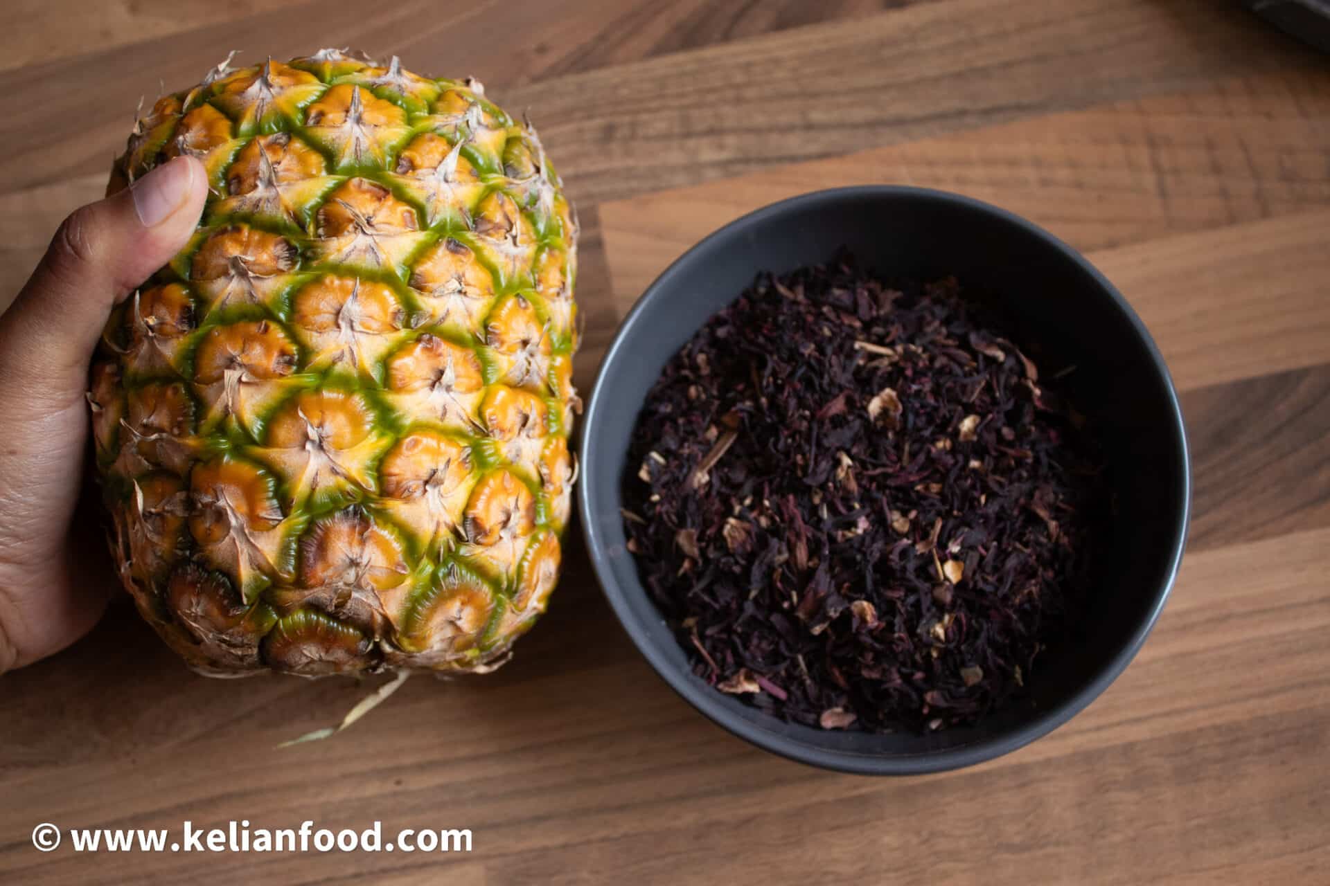 Jus de bissap : recette facile avec ananas et menthe! | Kelianfood