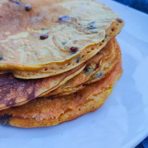 Voici une idee de recette à la citrouille: Pancake facile et rapide ...