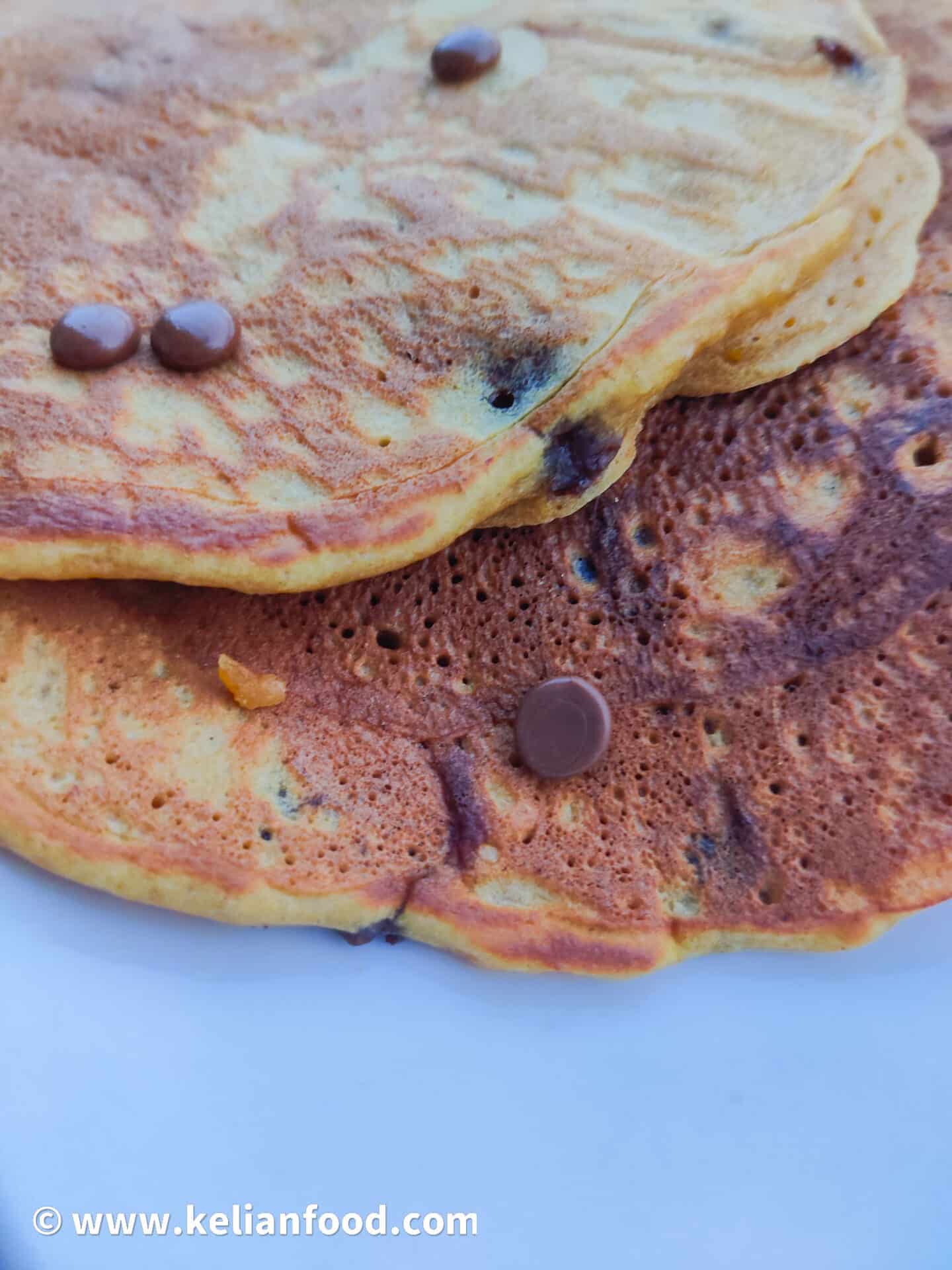 Voici une idee de recette à la citrouille: Pancake facile et rapide ...